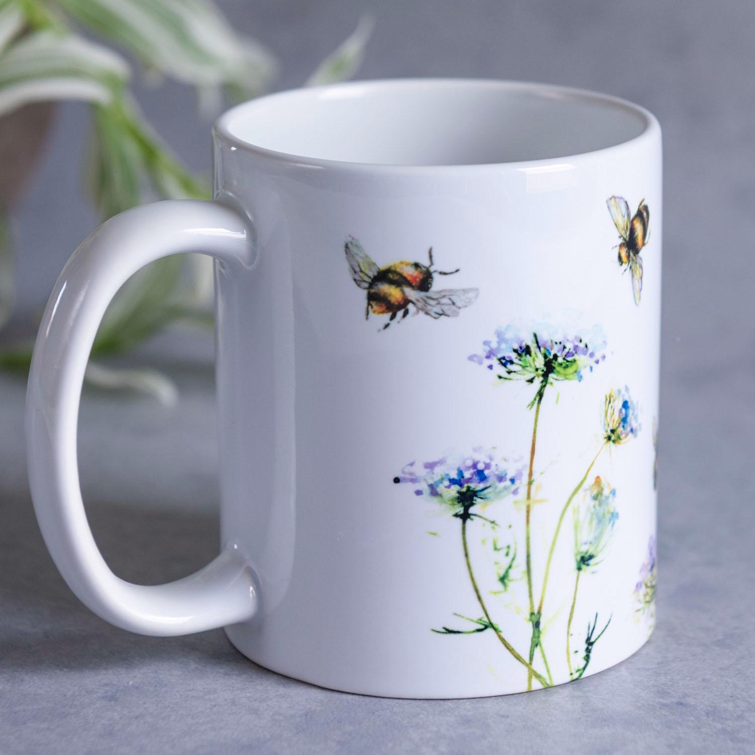 Bee Mug Ceramic Bee Ceramic Mug Bee Coffee Mug for Her Bumble Bee Mug ...