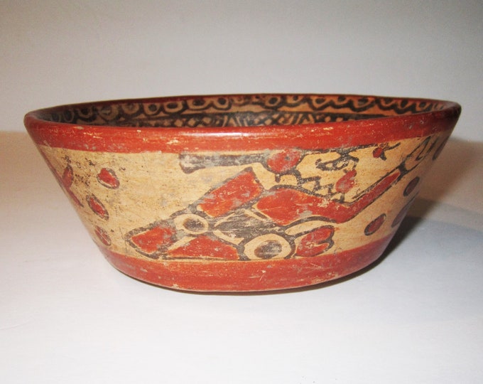 Mayan Style Pottery Vase - Etsy