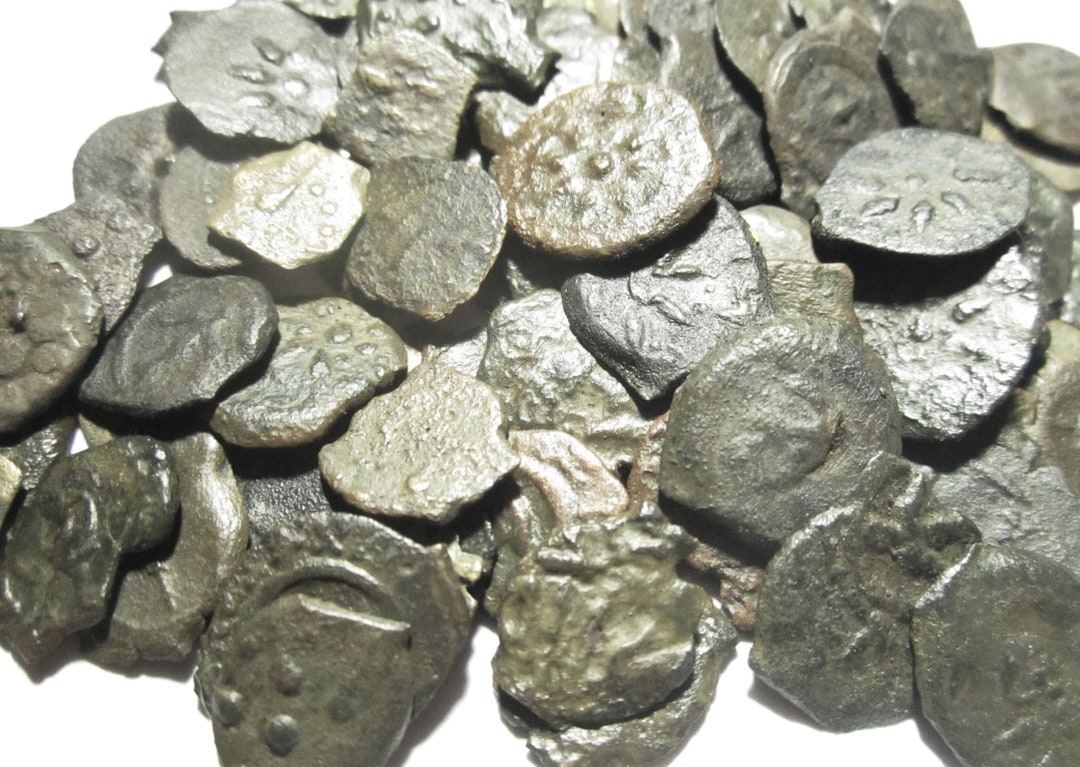 Authentic Widow's Mite Coin, Bronze Judean Coin From the Time of Christ ...