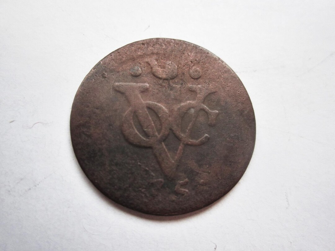 RARE 1755 American Revolution Period Coin - Dutch Duit America's First ...