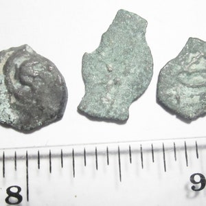 Judaea Bronze Prutah Lot of 3 to Clean Alexander Jannaeus, 104-76 BC ...