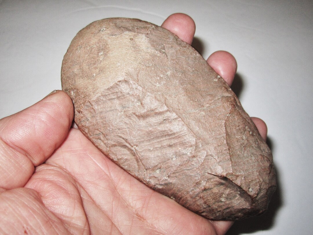 Acheulean Bifacial Hand Axe Morocco Lower Paleolithic Minimum 1,200,000 ...
