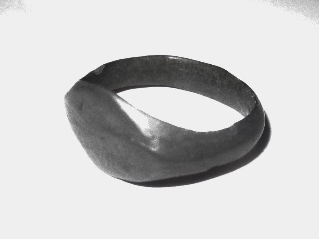 Roman Billon Ring Size 7, 100 400 AD Ancient Noricum Excellent and ...