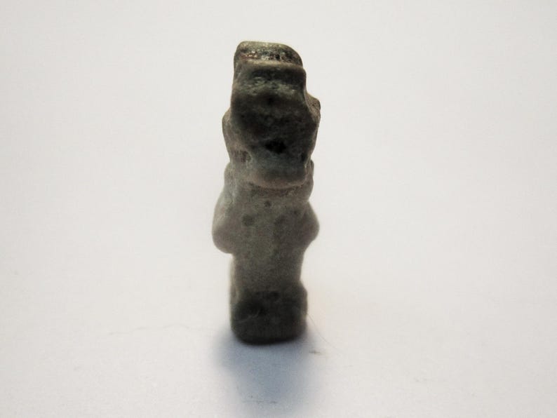 Ancient Egyptian Hathor Standing Amulet Faienced Paste Late Period 664 ...