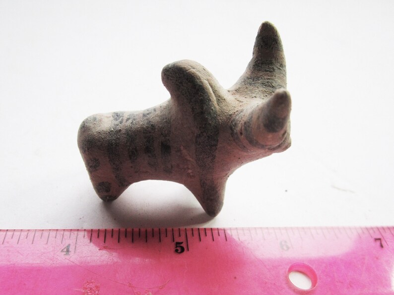 Indus Valley Harrapa Mohenjo Daroterracotta Bichrome Zebu Bull Statue ...