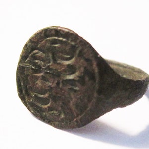 Medieval Signet Ring From Northern Europe From the 12th. to 16th. C. in ...