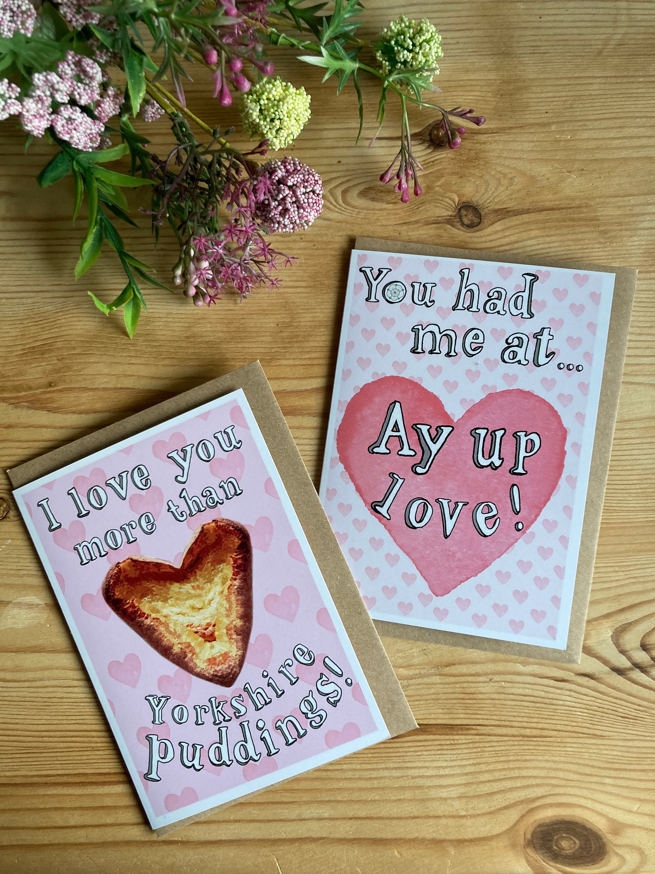Yorkshire Puddings, Valentines Day Card, Slogan, Funny, Quote ...