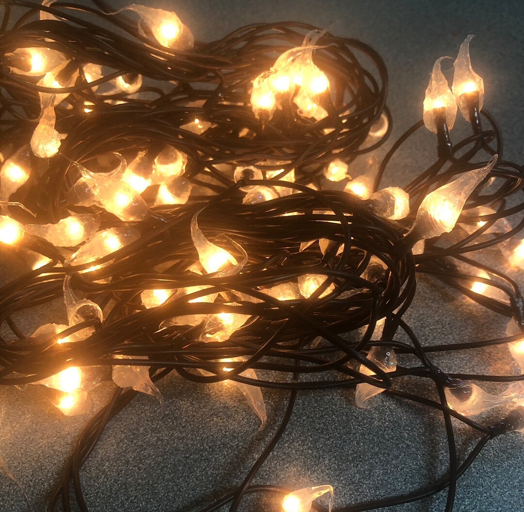Raggedy Junction CLEAR Primitive Silicone Teeny Rice Lights Electric - Etsy