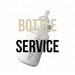 Bottle Service Sign | the Big One Birthday Sign | the Notorious One ...