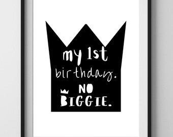 The Notorious One Sign | the Big One Birthday Sign | the Notorious One ...