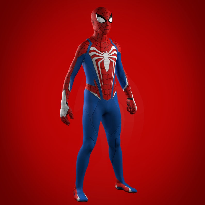 Spider-man Sewing and Dye Sub Pattern Advanced Suit 2.0 Cosplay ...