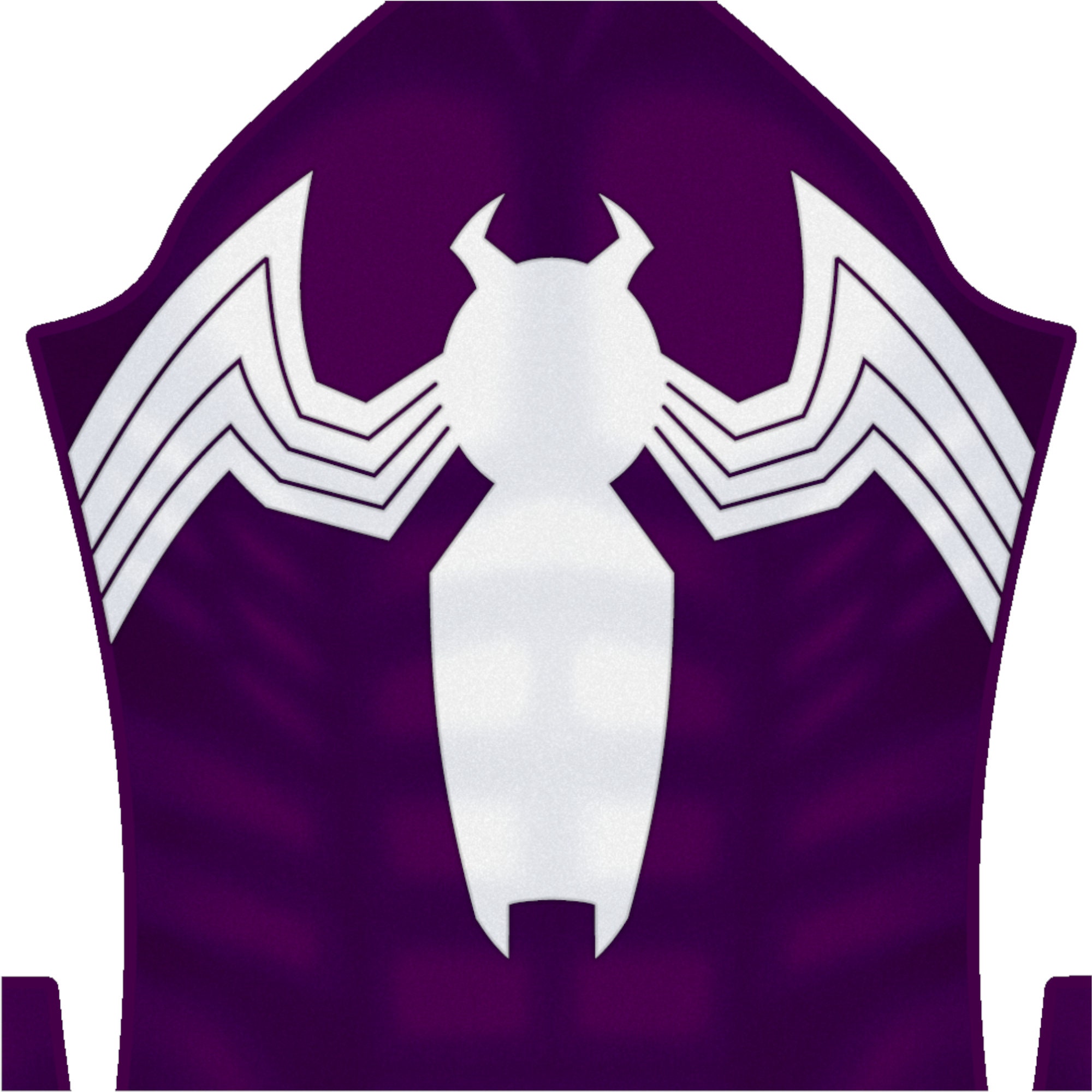 Ultimate Spider-man Dye Sub Pattern Symbiote Black Suit Cosplay ...