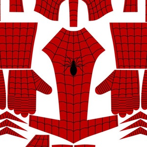 Spider-man Sewing/dye Sub Pattern Alex Ross Classic Suit Male Cosplay ...