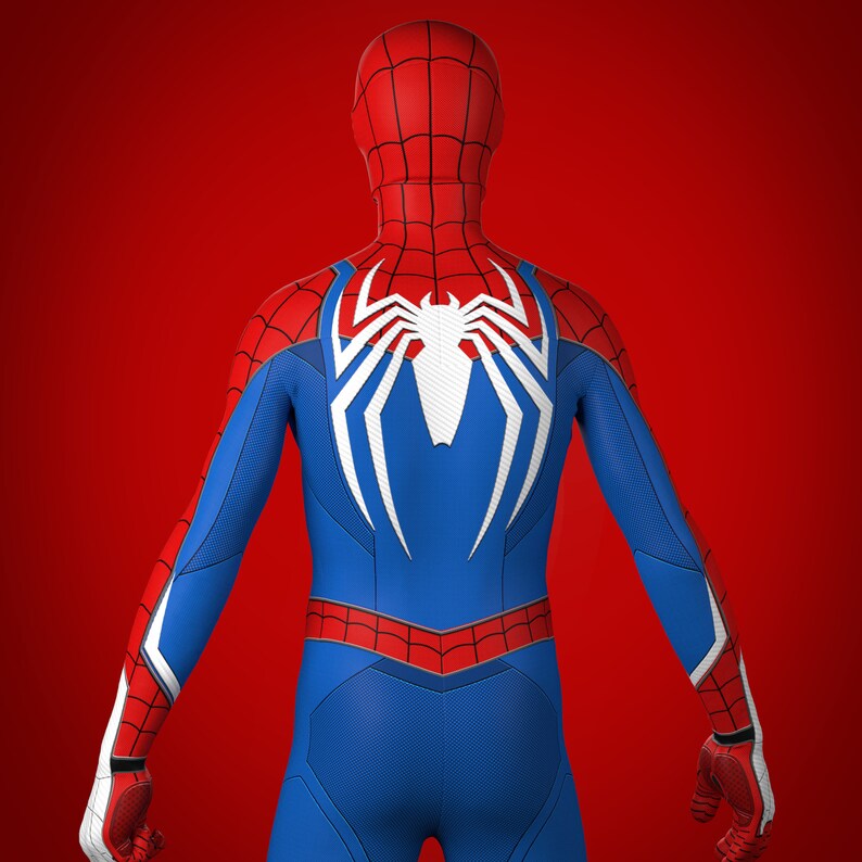 Spider-man Sewing and Dye Sub Pattern Advanced Suit 2.0 Cosplay ...