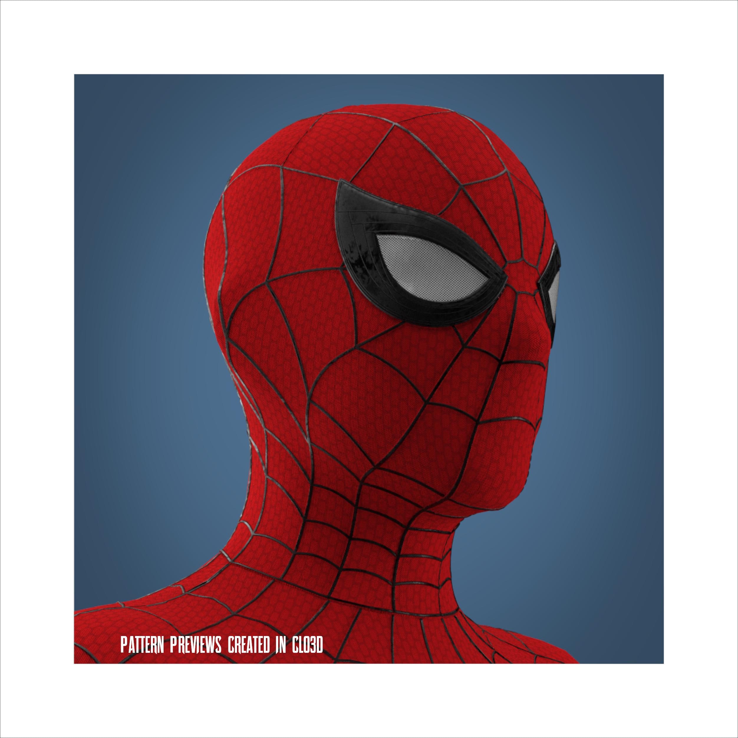 Spider-man Brand New Day Mask Sewing/dye Sub Pattern for Superhero ...