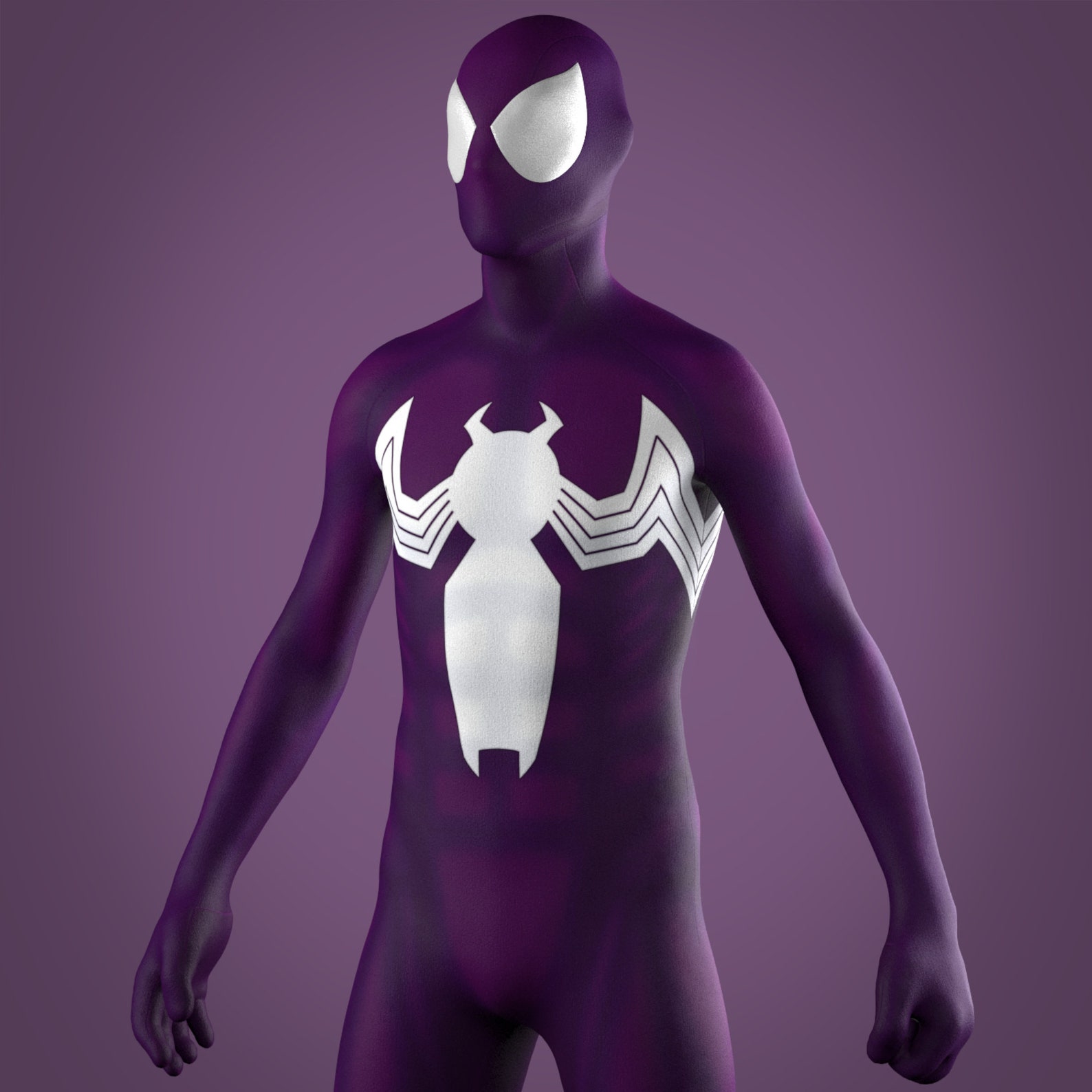 Ultimate Spider-man Sewing Pattern Symbiote Black Suit Cosplay Bodysuit ...