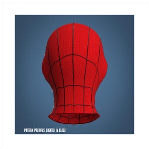 Spider-man Brand New Day Mask Sewing/dye Sub Pattern for Superhero ...