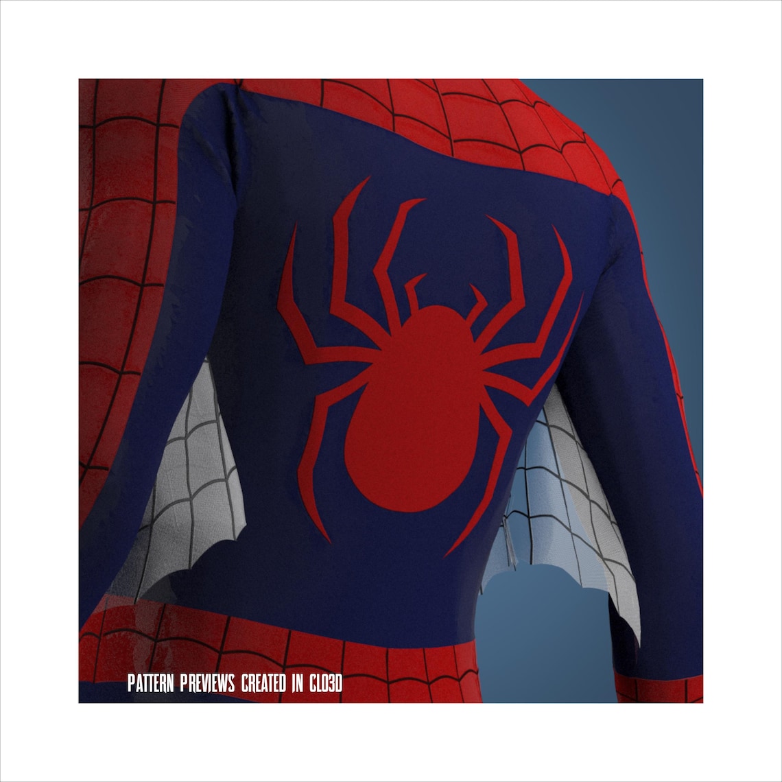 Spider-man Sewing/dye Sub Pattern Alex Ross Classic Suit Mens/masculine ...