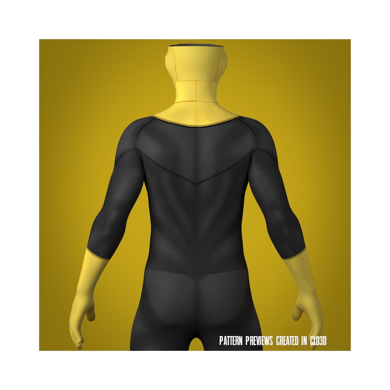 Sinister Invincible Dye Sub Pattern Male Supervillain Cosplay Bodysuit ...