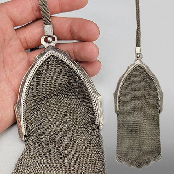 Vintage Mesh Purse - Etsy