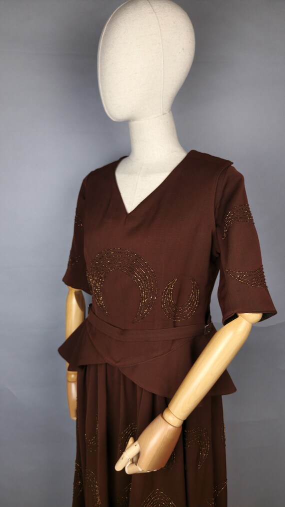 Sally Milgrim Dress / Rare 1910s Dress by Sally Milgr… - Gem