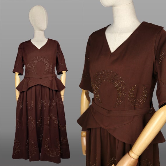 Sally Milgrim Dress / Rare 1910s Dress by Sally Milgr… - Gem