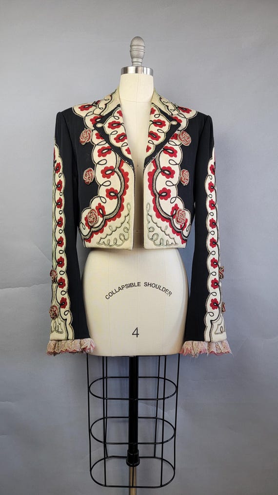 1940s Matador Jacket / 1940s Toreador Jacket / Bullfi… - Gem