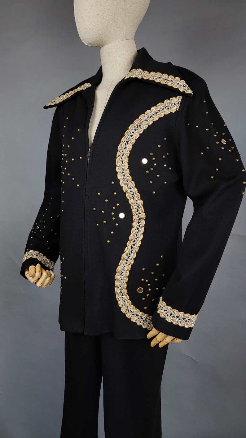 1960s Rock N Roll Suit / Elvis Suit / Glam Rocker Outfit / Authentic ...