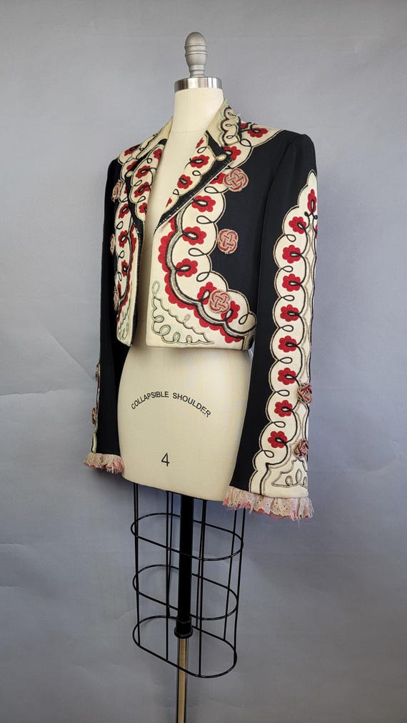 1940s Matador Jacket / 1940s Toreador Jacket / Bullfi… - Gem