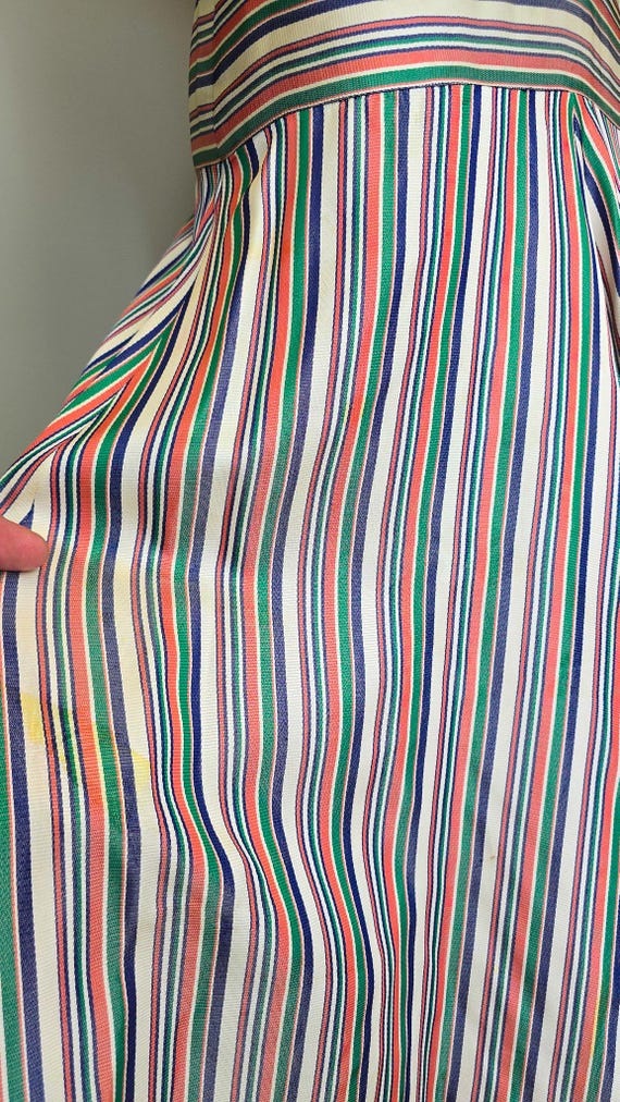 1940s Dress / Silk Ribbon Dress / 1940s Day Dress / S… - Gem