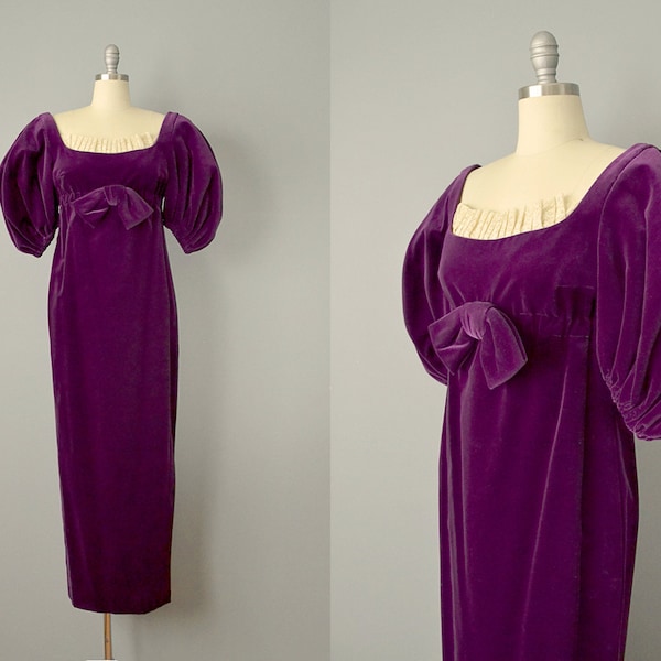 1960s Purple Dress - Etsy