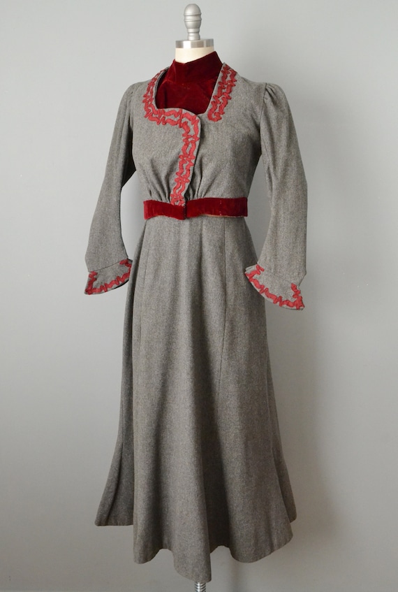 Victorian Suit / Late 1800s Winter Suit / Victorian S… - Gem