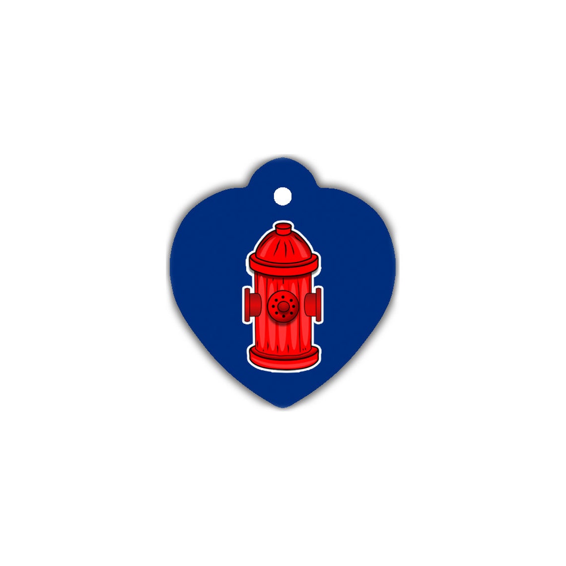 Pet ID Tag Fire Hydrant Dog ID Tag Cat ID Tag - Etsy