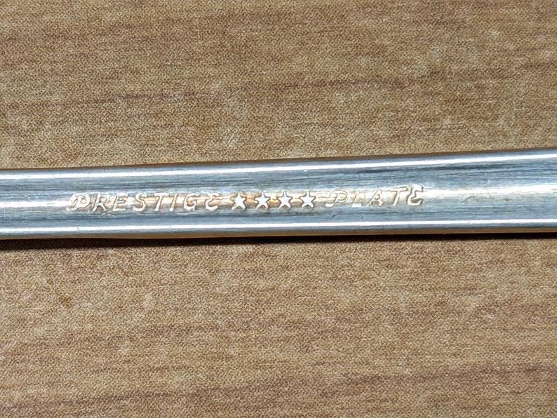 Set of (4) Silver Plate Seafood Fork Prestige Plate - Etsy