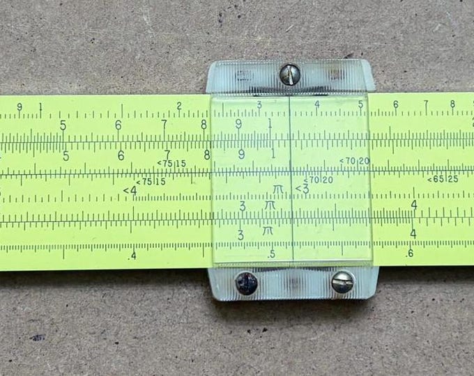 Vintage 1970 Pickett Model # N902-ES Simplex Trig Slide Rule Made in ...