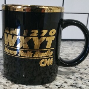 Vintage Souvenir WXYT AM 1270 News Talk Radio Coffee Cup. - Etsy
