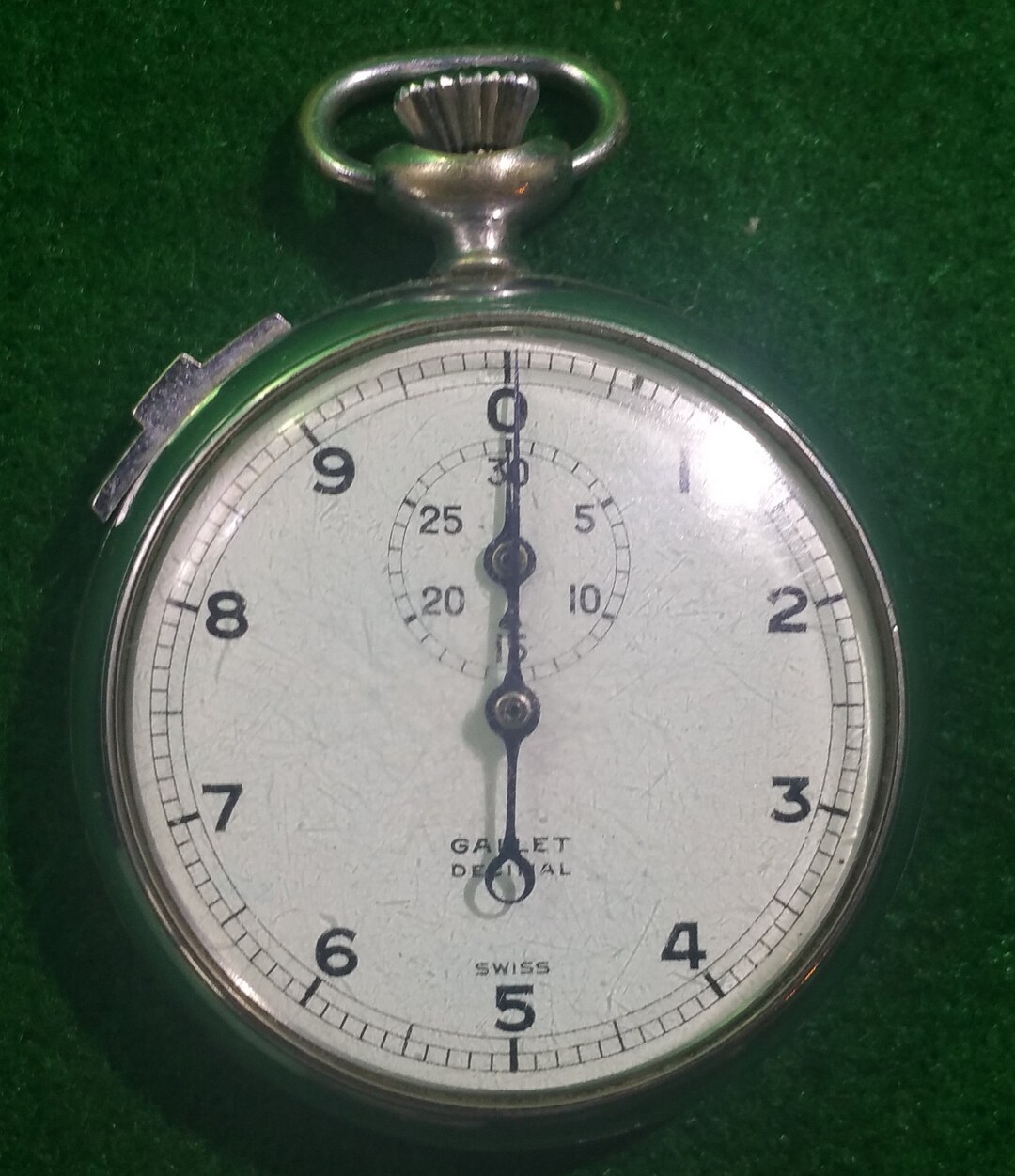 Vintage Gallet Decimal Jules Racine and Co. - 7 Jewels JXR Swiss 100 ...