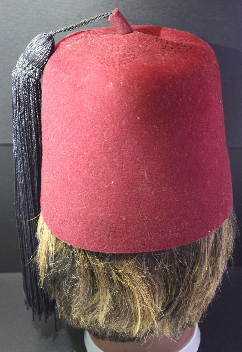 Vintage Beaded Shriner Crescent Fez - Soca Uniforms Philadelphia 7, Pa ...