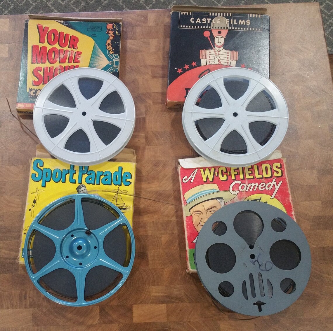 Vintage Lot Of 4 Castle Films 16MM Complete Etsy Vintage Lot Of 4 Castle Films 16MM Complete Etsy