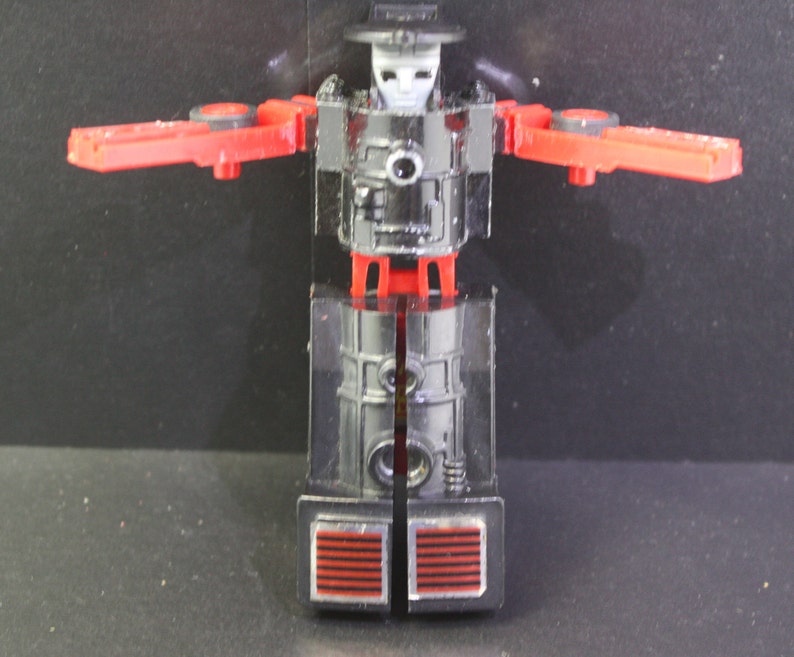 Vintage 1984 MC Toy Die Cast Friction Locomotive Transformer - Etsy