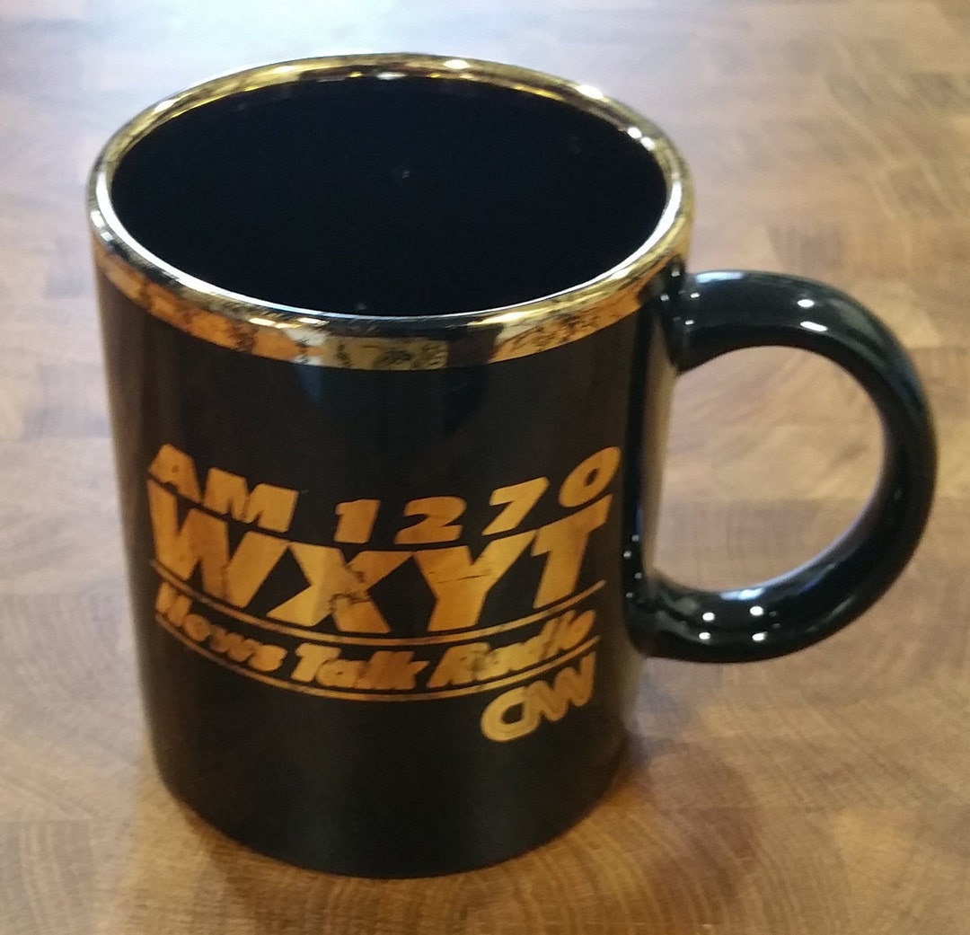 Vintage souvenir WXYT AM 1270 News Talk Radio taza de café. - Etsy España