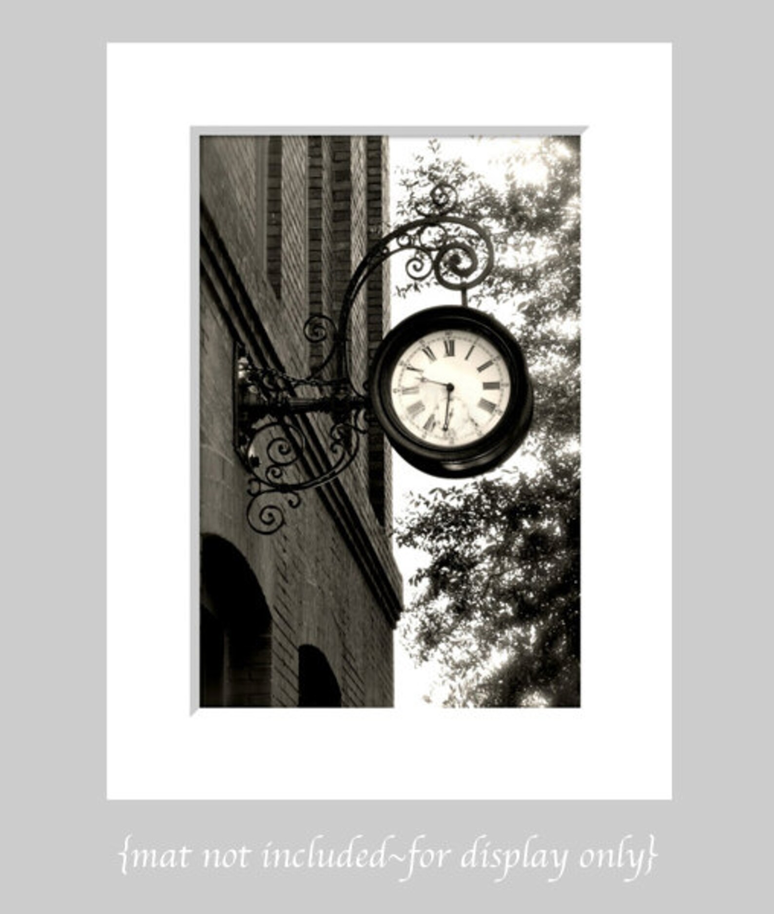 Father Time Clock Art Savannah Art Old Clock Print Antique - Etsy