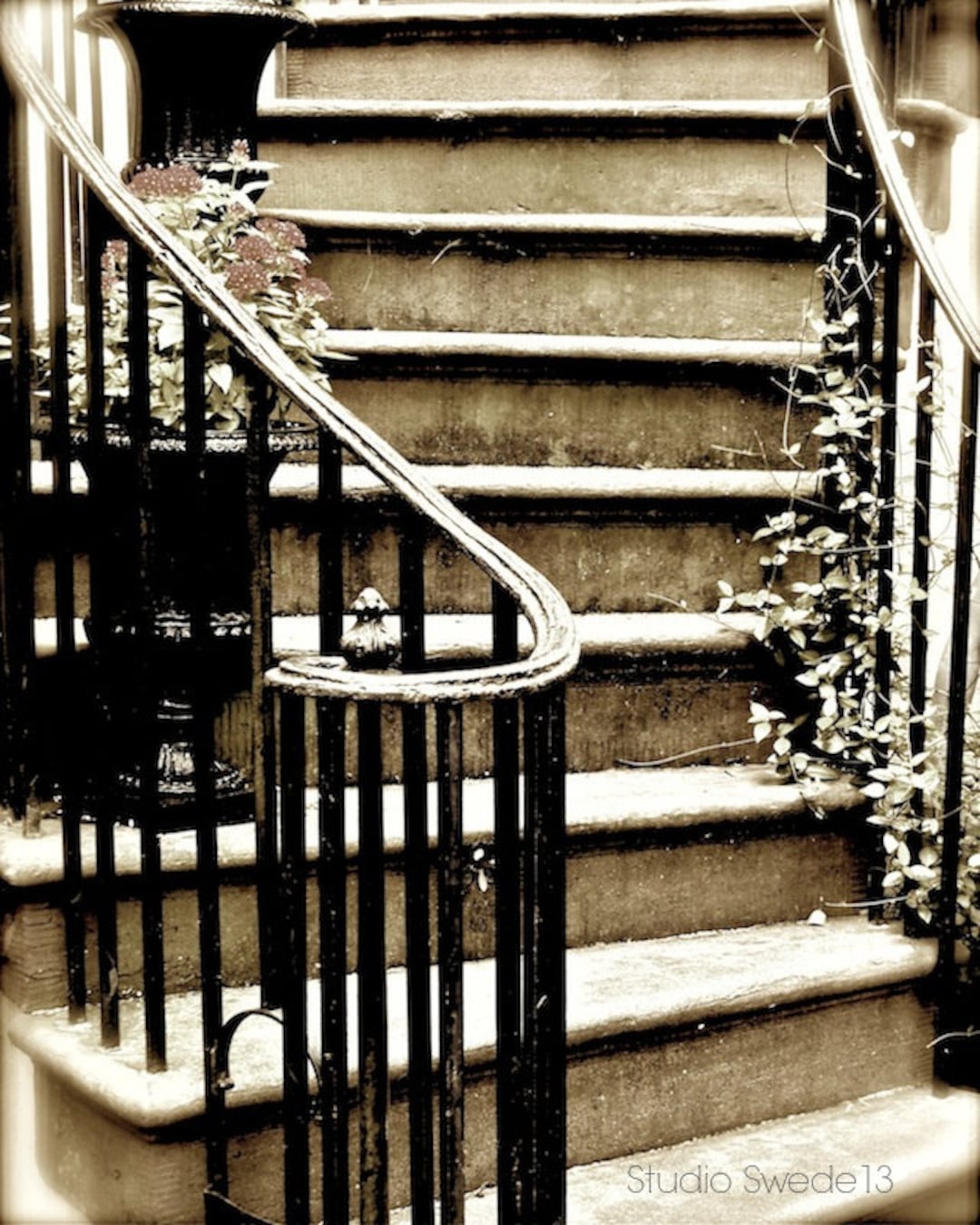 One Step at A Time Savannah Print, Steps Print, Step Art, Architectural ...