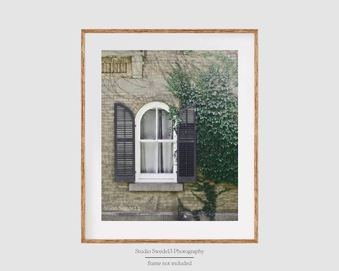 Window- Farmhouse Window Art, Farmhouse Architecture Print, Cottage Art ...