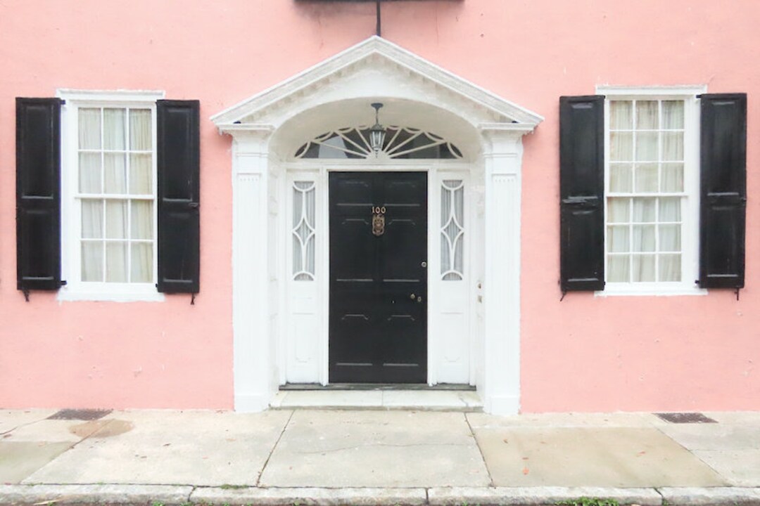 Pink House-charleston Print, Charleston Wall Art, Charleston Gift ...