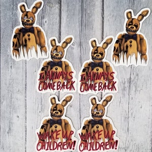 Five Nights at Freddy's Movie Springtrap Matte Vinyl Sticker, I Always ...