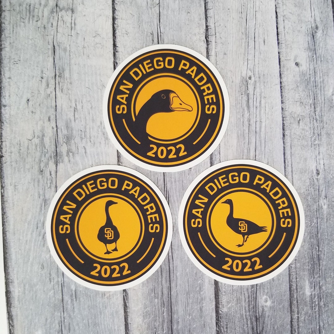 San Diego Baseball Goose 3 Die Cut Matte Vinyl Sticker, San Diegoose ...