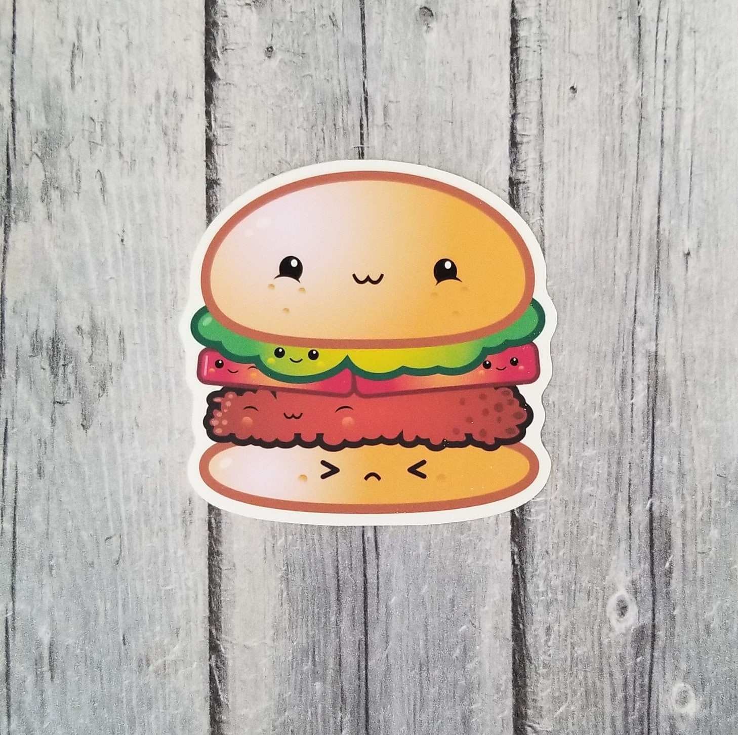 Cute Hamburger Drawing