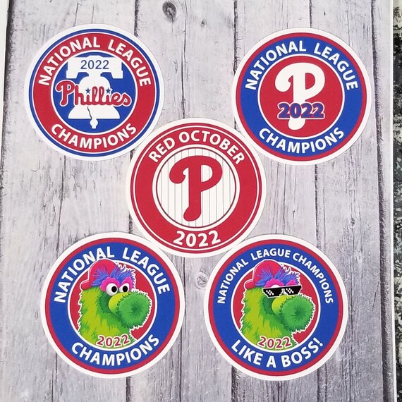 Philadelphia Baseball 3" Die Cut Matte Vinyl Sticker, Phillies NLCS ...