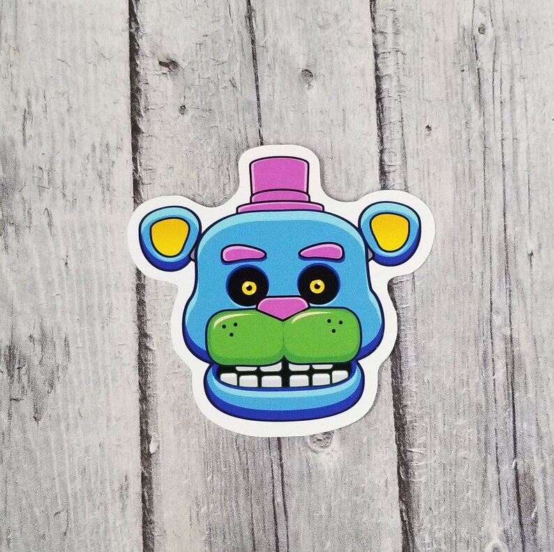 Five Nights at Freddy's Freddy Vinyl Stickers 2.75 - Etsy